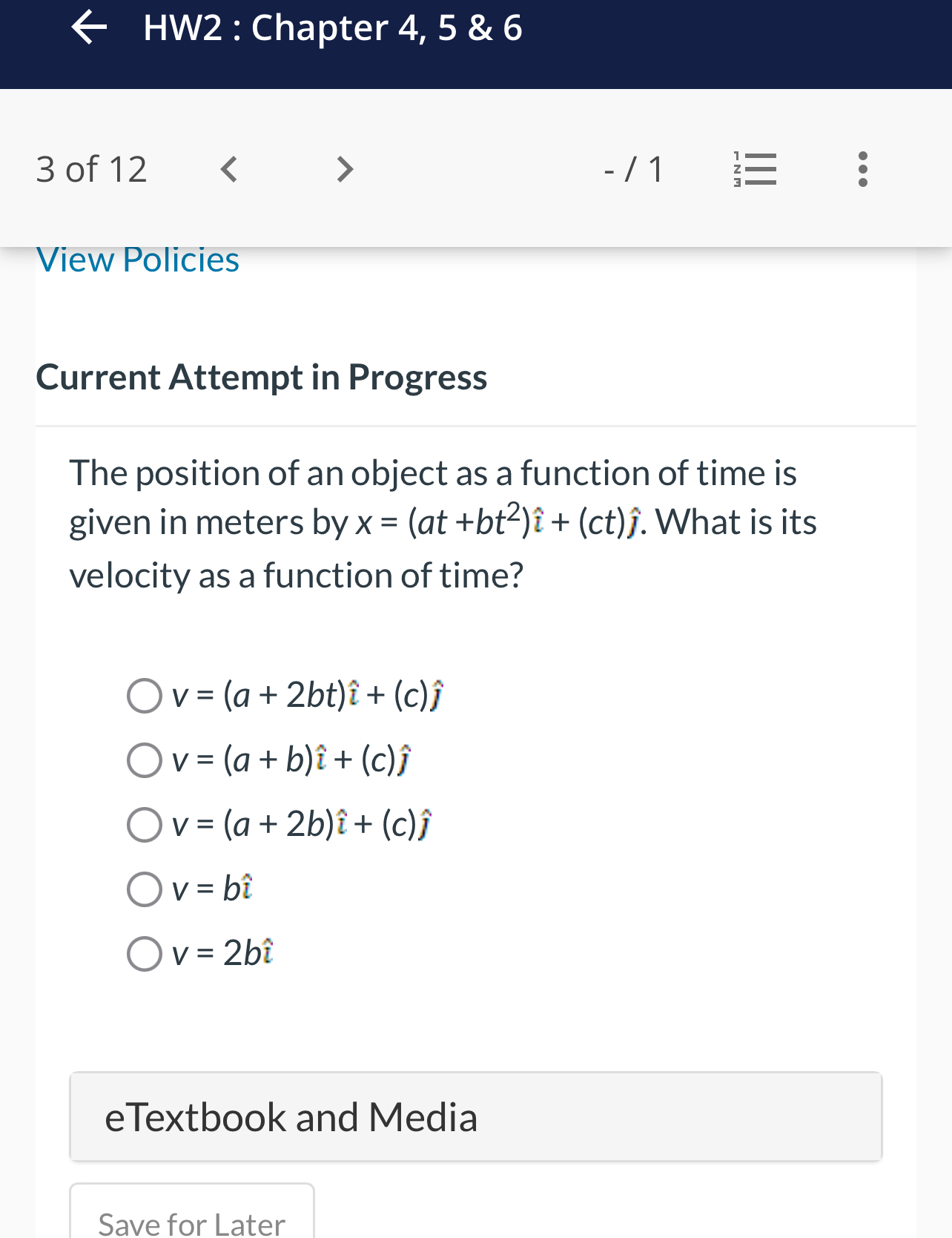 Solved HW2 ﻿: Chapter 4, 5 ﻿& 63 ﻿of 12-1View | Chegg.com