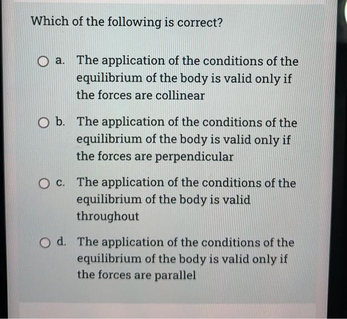 Solved Moment equilibrium for the three force members will | Chegg.com