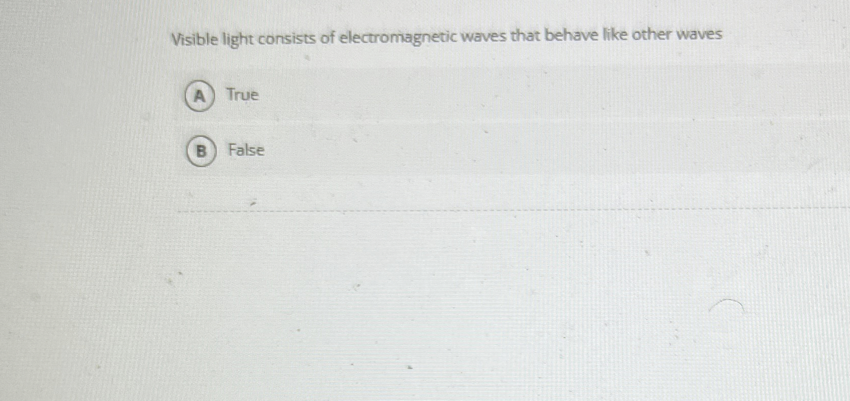 Solved Visible light consists of electromagnetic waves that | Chegg.com