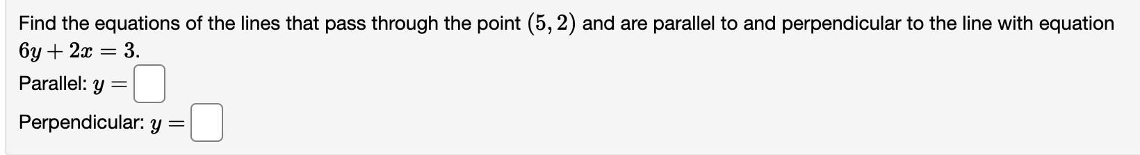 Solved Find the equations of the lines that pass through the | Chegg.com