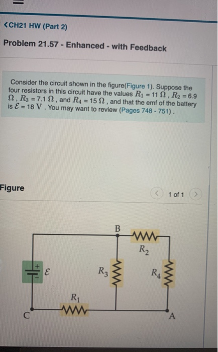Solved Find the current through each resistor using the | Chegg.com