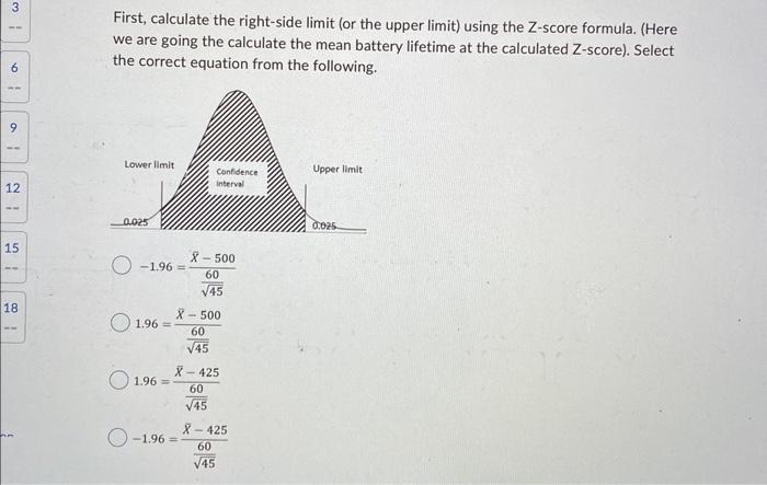 First, calculate the right-side limit (or the upper | Chegg.com