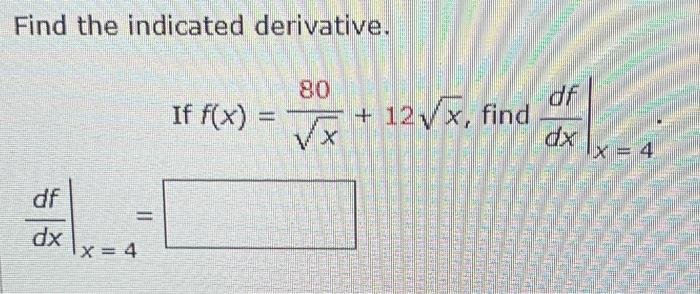 Solved Use the formula below to find the instantaneous rate | Chegg.com