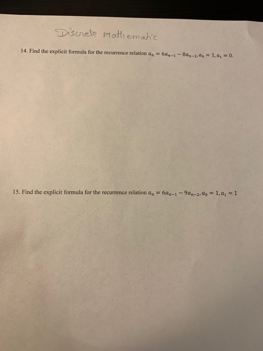 Solved Discrete Mathematic 7 Add The Hexadecimal Numbers