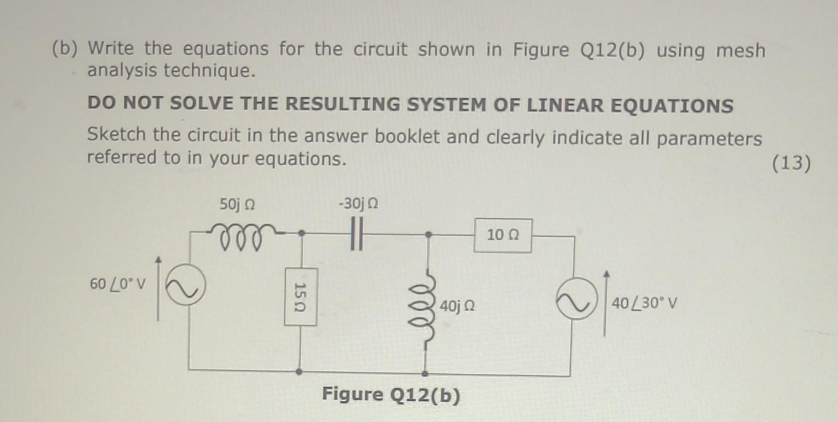 Solved 12 (a) Figure Q12(a) shows a magnetic circuit | Chegg.com