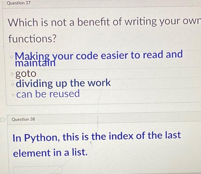 Solved Question 33 money = 55.66666666 Write a print | Chegg.com