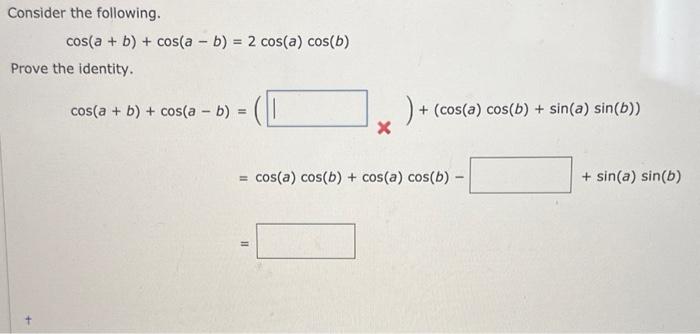 Solved Consider the following. | Chegg.com