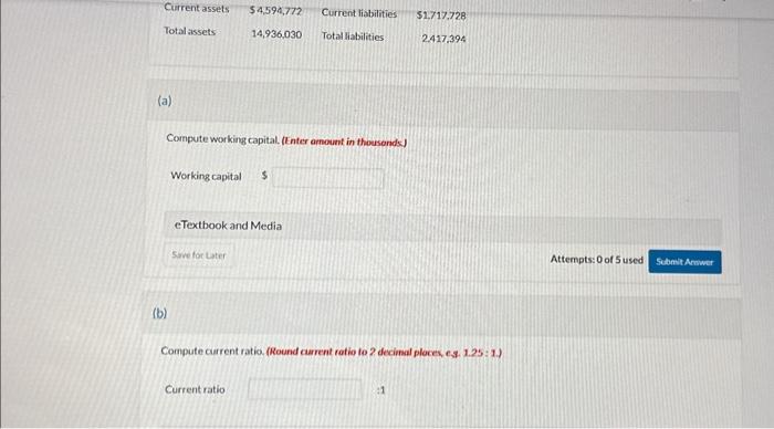 Solved Yahoo! Inc.'s recent financial statements contain the | Chegg.com