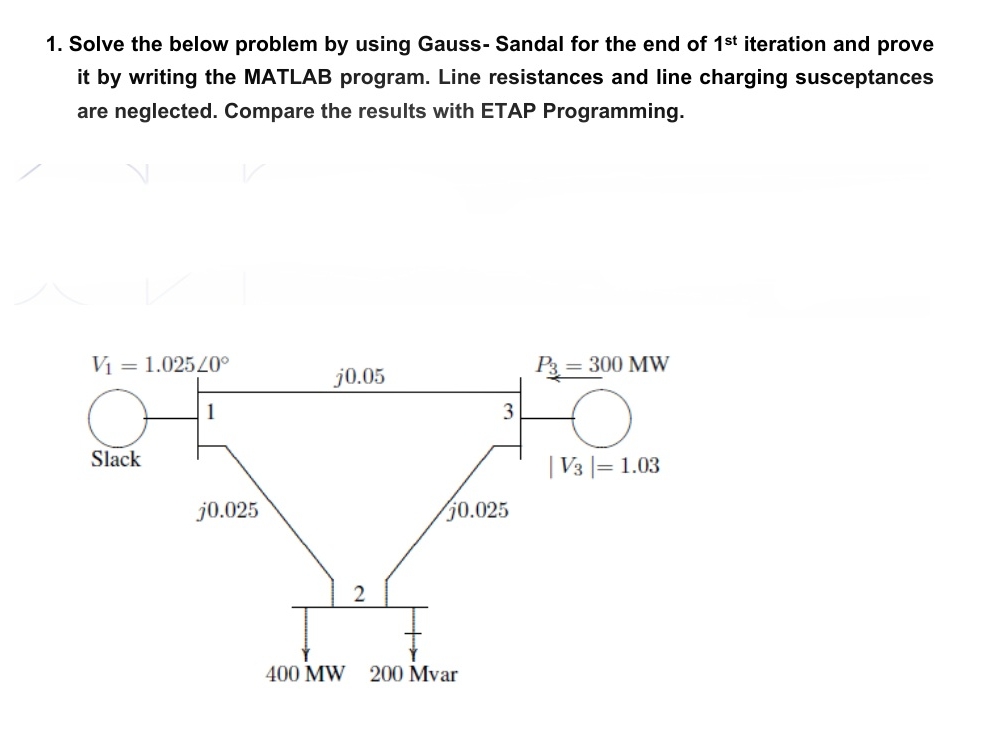 Solved Solve the below problem by using Gauss- ﻿Sandal for | Chegg.com
