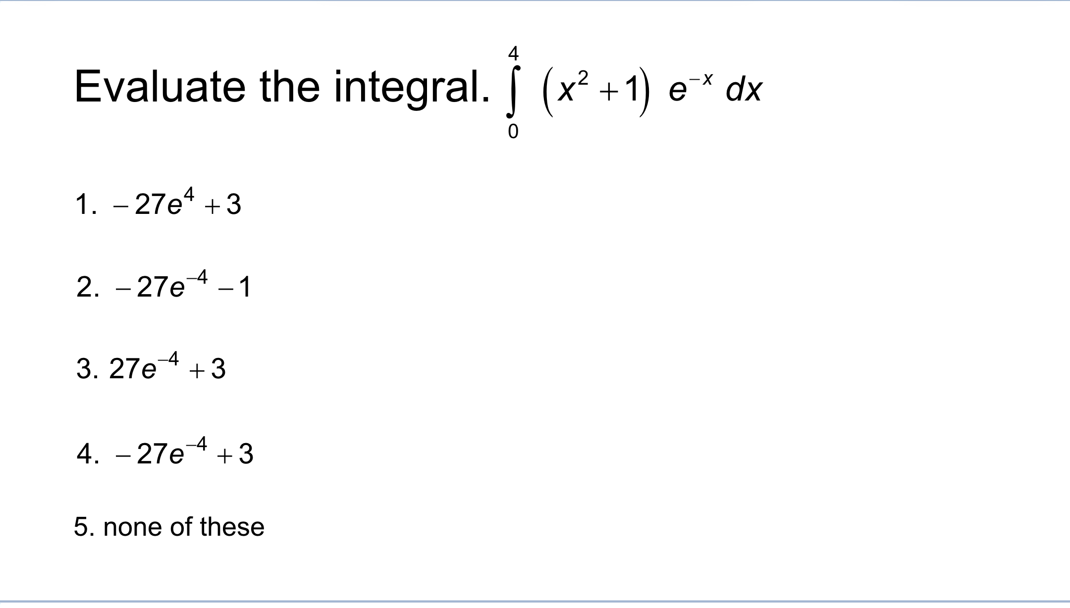 Solved Evaluate the integral. | Chegg.com