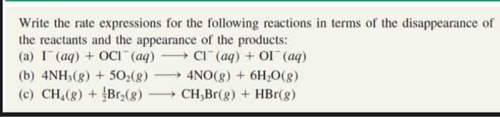 Solved - LOC: To Determine Rate Law from Initial Rate Data: | Chegg.com