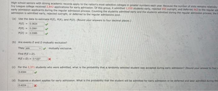 Solved Then Fira bef = Dito the nation's most selective | Chegg.com