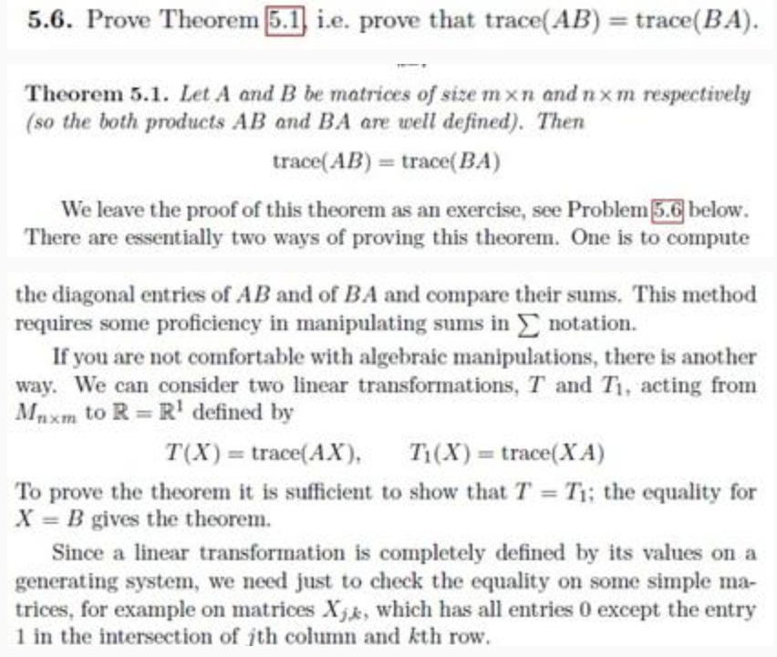 Solved 5.6. ﻿Prove Theorem 5.1, ﻿i.e. ﻿prove that | Chegg.com