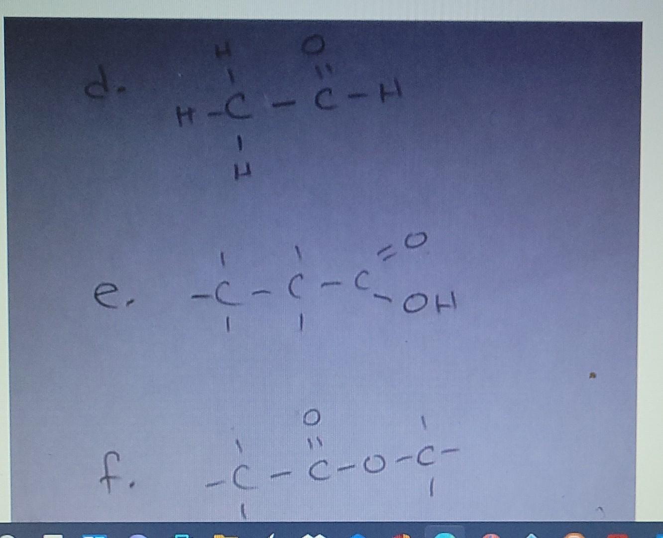 Solved Name the following functional groups OCCOH 1 1 b. CoC | Chegg.com