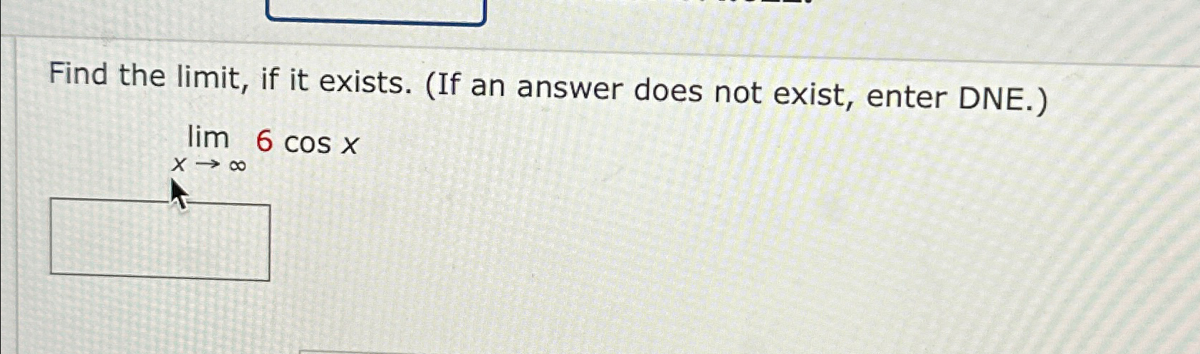 Solved Find the limit, ﻿if it exists. (If an answer does not | Chegg.com