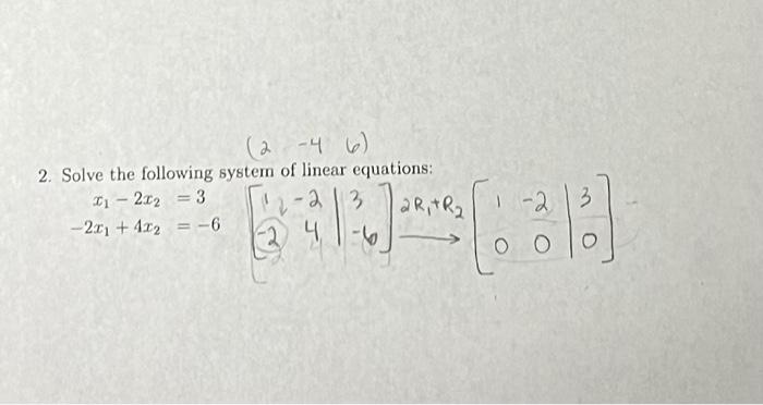 Solved please help solving by doing the Gauss-Jordan | Chegg.com