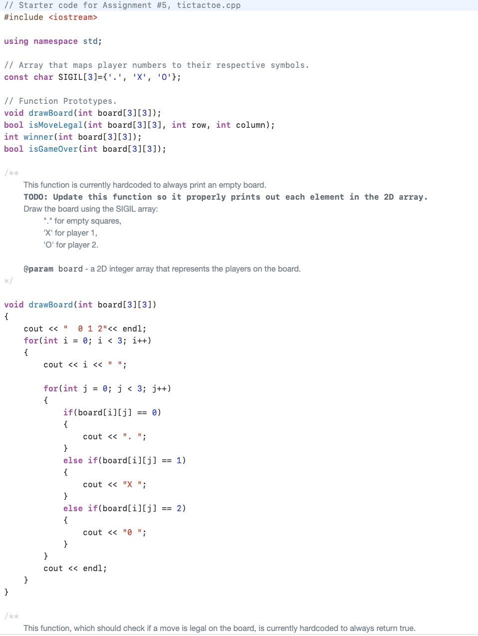 Solved By building of a TicTacToe program ive tried building | Chegg.com