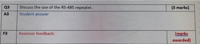 Solved \begin{tabular}{|l|l|l|} \hline Q3 Discussthe use of | Chegg.com