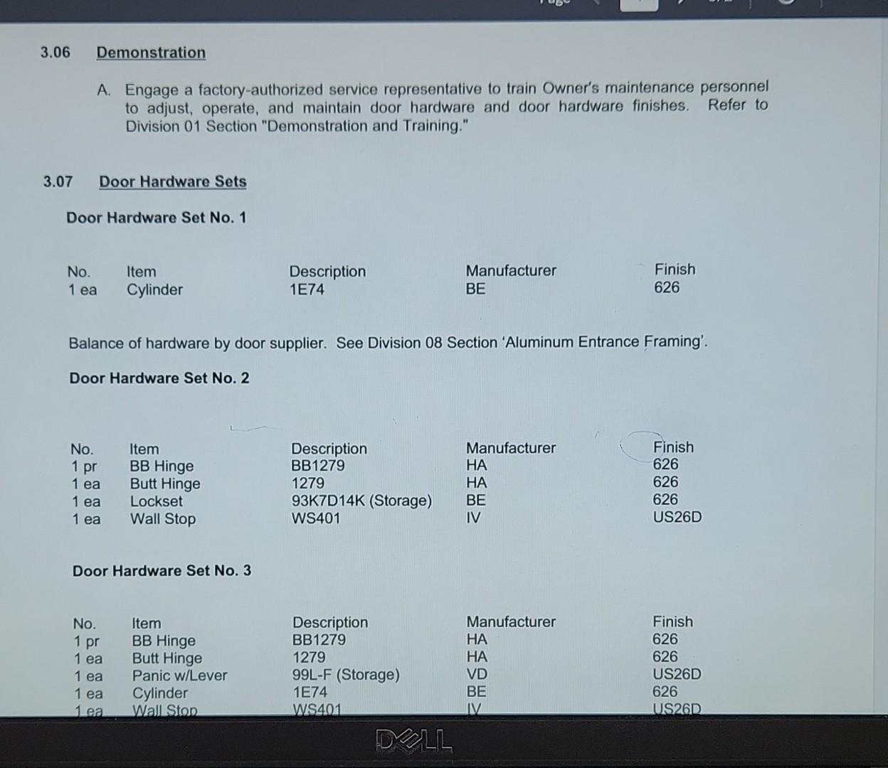 Solved 1. Reference the hardware schedule shown in the | Chegg.com