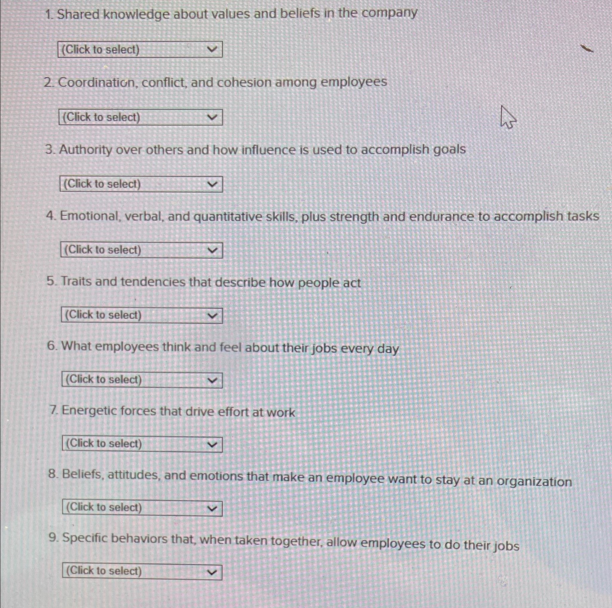 Solved Shared knowledge about values and beliefs in the | Chegg.com