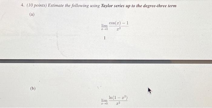 Constant Slope Method (a) (10 points) Show the first | Chegg.com