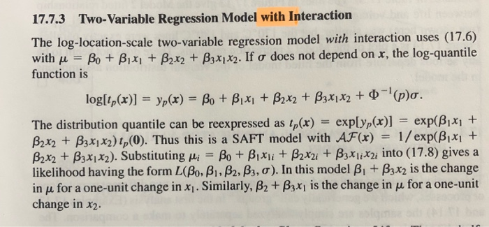 Solved conclude? 17.17. Consider the two-variable regression | Chegg.com