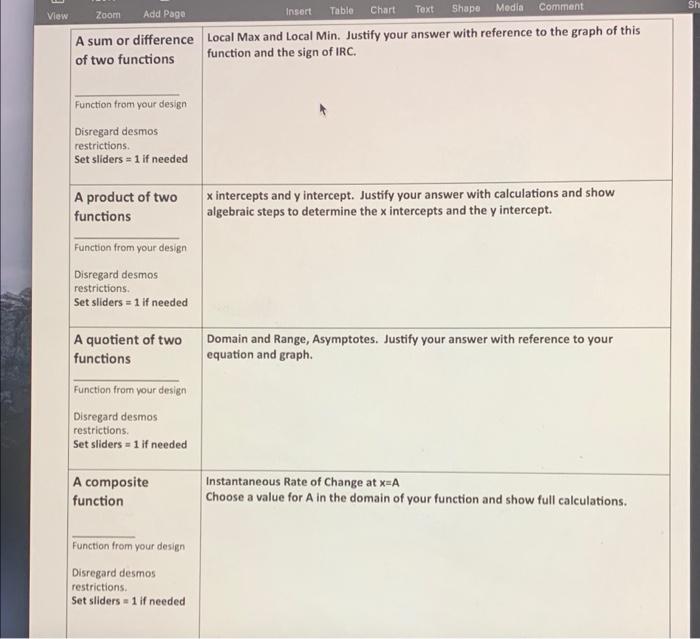 View 200m Add Page Insert Table Chart Toxt Shape | Chegg.com