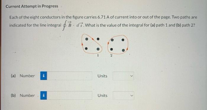 Solved Each of the eight conductors in the figure carries | Chegg.com