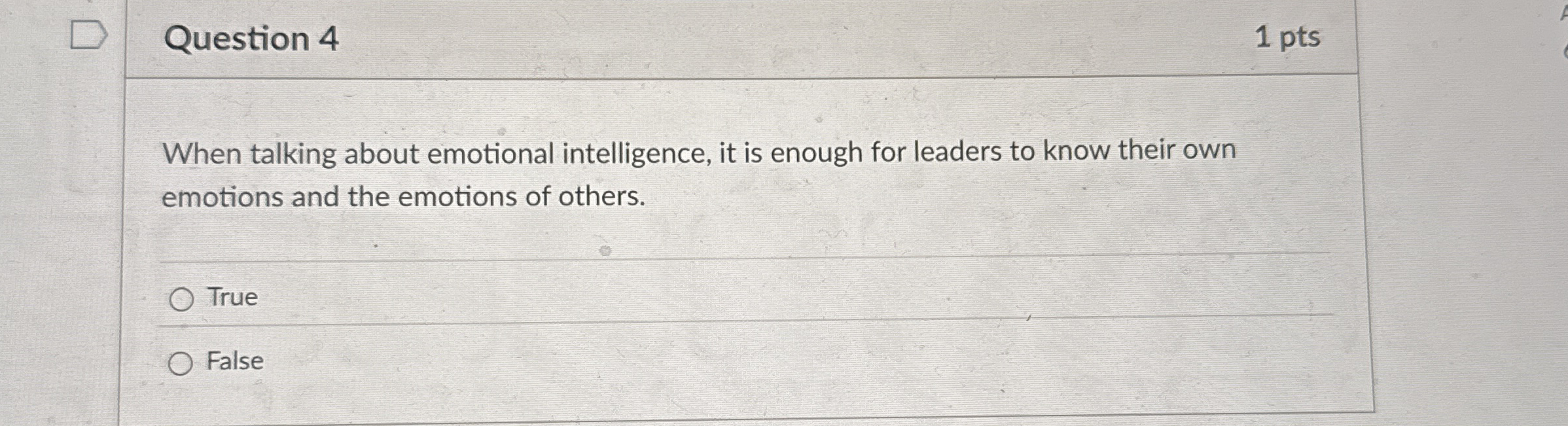 Solved Question 41 ﻿ptsWhen talking about emotional | Chegg.com