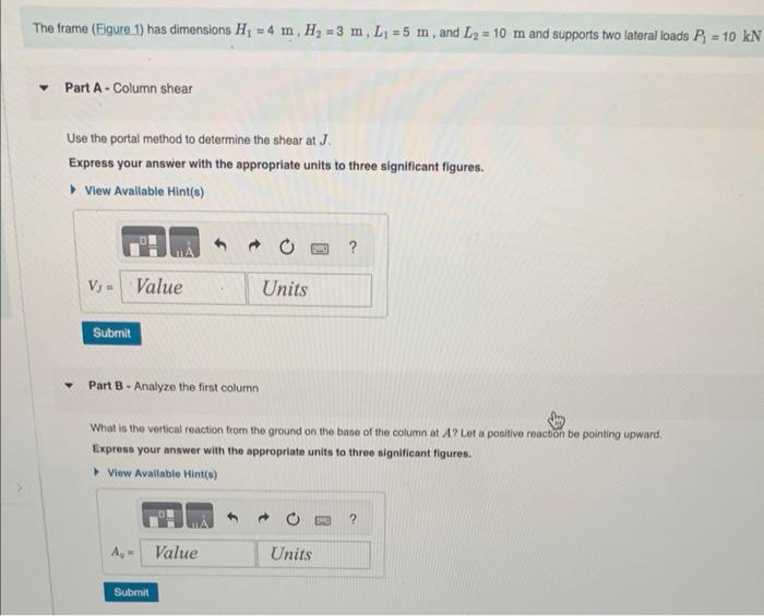 Solved Learning Goal: To use the portal method to | Chegg.com