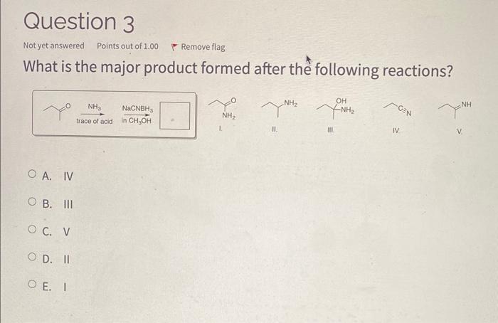 Solved What is the major product formed after thê following | Chegg.com