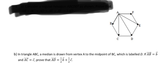 Solved Consideregular pregon ABCDE Prove that b) In triangle | Chegg.com