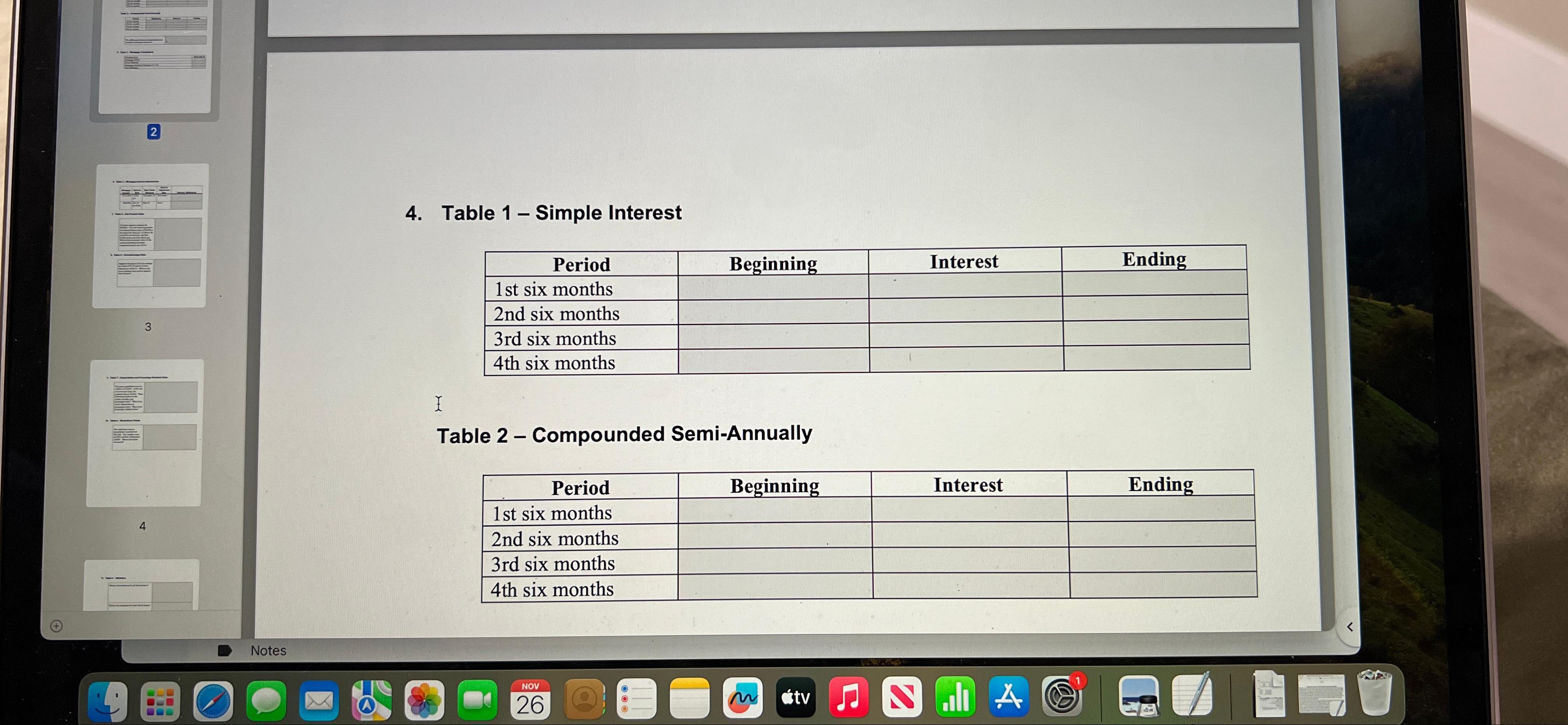 Table 1-Simple | Chegg.com