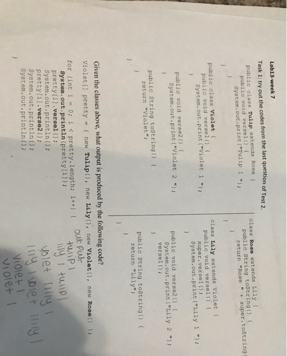 Solved Lab13-week 7 Task 1: try out the codes from the last | Chegg.com