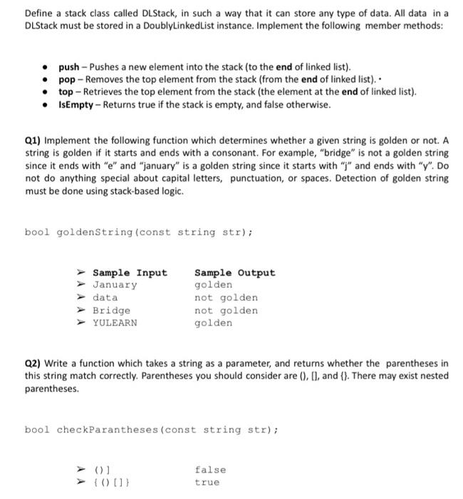 Solved I NEED QUESTION 1. #ifndef | Chegg.com