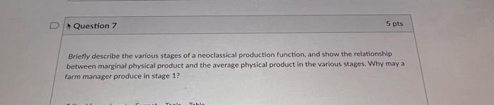Solved Briefly describe the various stages of a neoclassical | Chegg.com