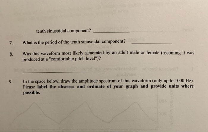 Solved Illustrated Question. Refer to the waveform below. It | Chegg.com