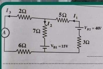 Solved Use Kirchhoff's law to calculate current | Chegg.com