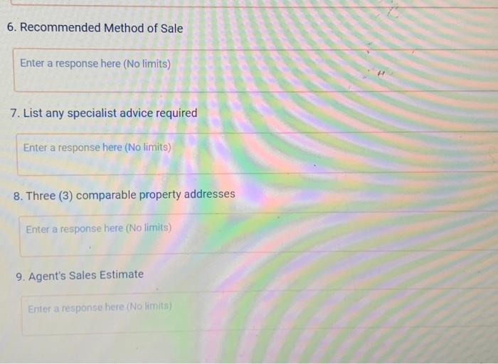 Using the property below and the information provided | Chegg.com