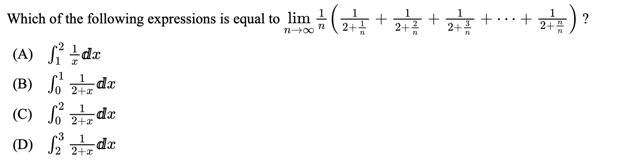 Solved Which of the following expressions is equal to | Chegg.com