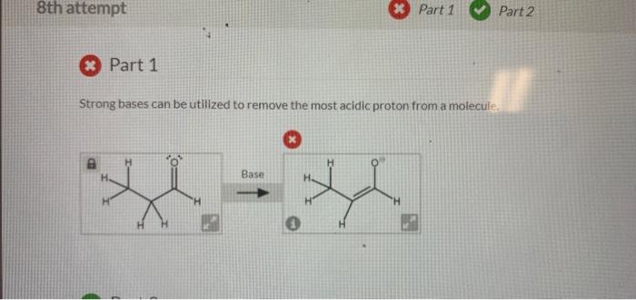 Solved Strong bases can be utilized to remove the most | Chegg.com