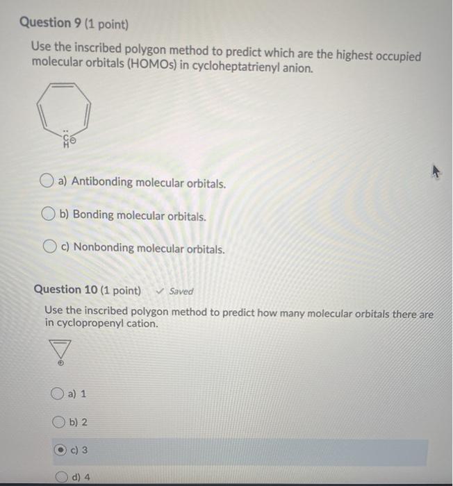 Solved Question 9 (1 point) Use the inscribed polygon method | Chegg.com