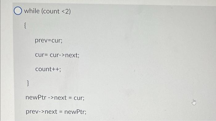 Solved In the linked list shown below, head and tail are two | Chegg.com