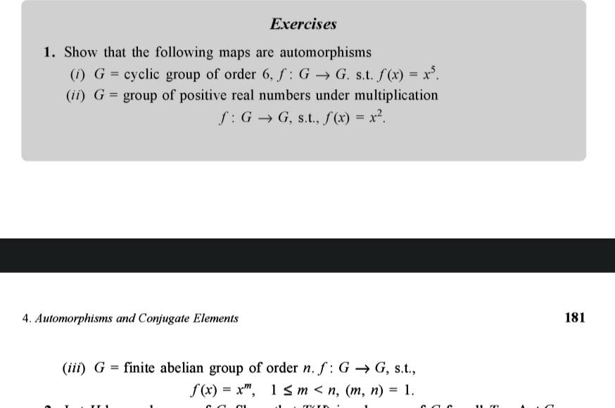 Solved Exercises 1 Show That The Following Maps Are