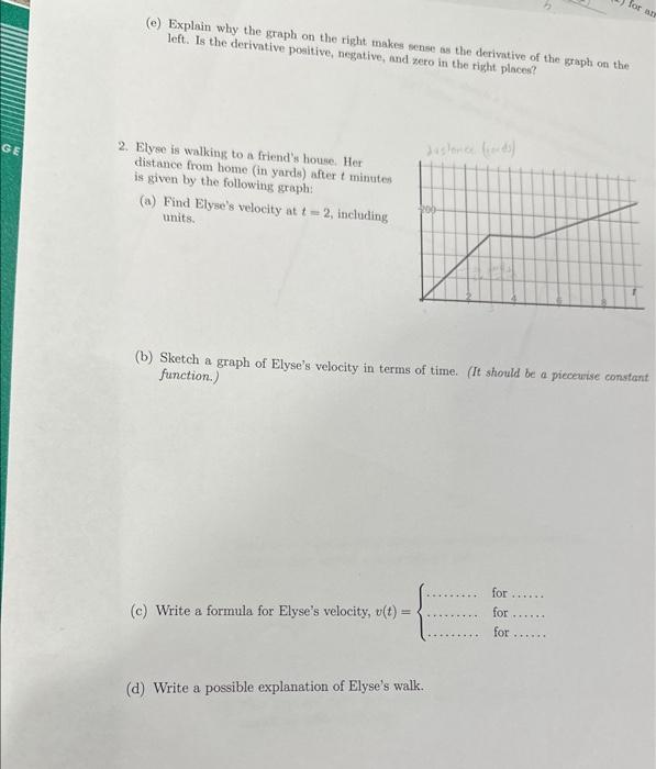 Solved Math 145 - Calculus I The Derivative of a Function - | Chegg.com