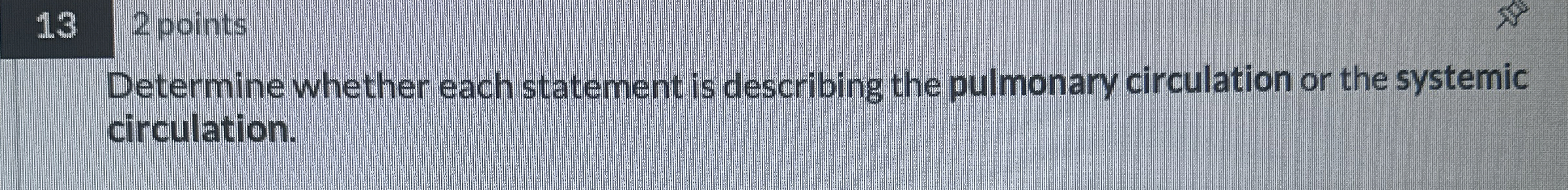 Solved Determine whether each statement is describing the | Chegg.com