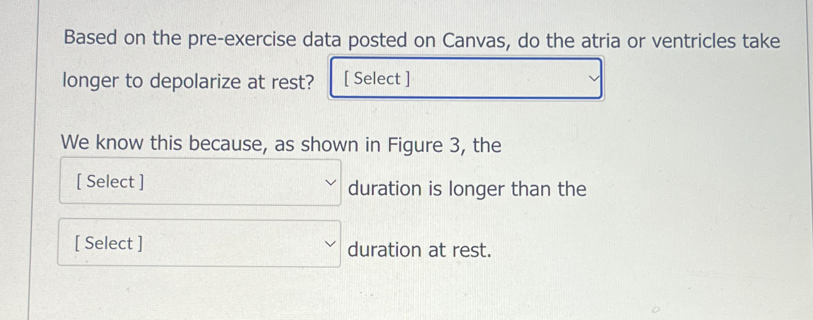 Solved Based on the pre-exercise data posted on Canvas, do | Chegg.com