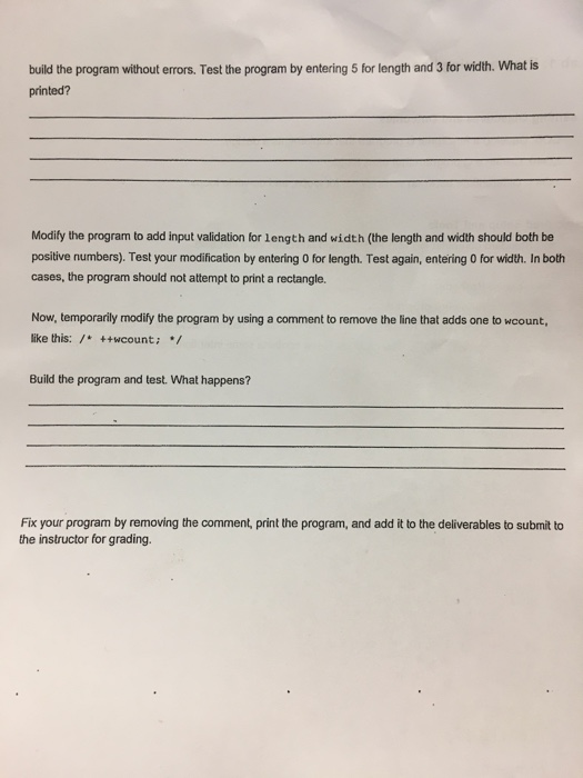 Solved Lab 1: Programming Loops Learning Objectives and | Chegg.com