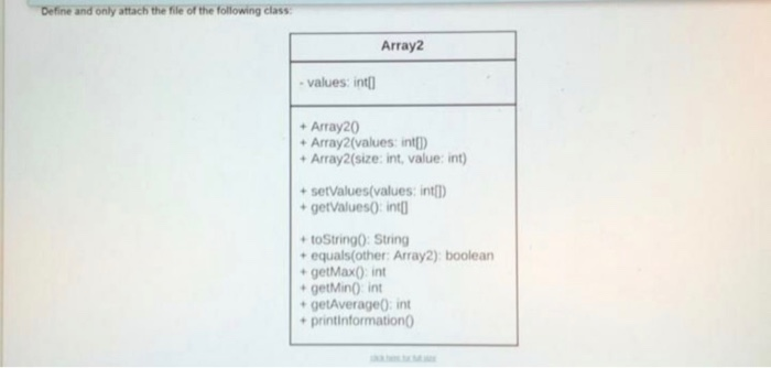 Solved Define and only attach the file of the following | Chegg.com