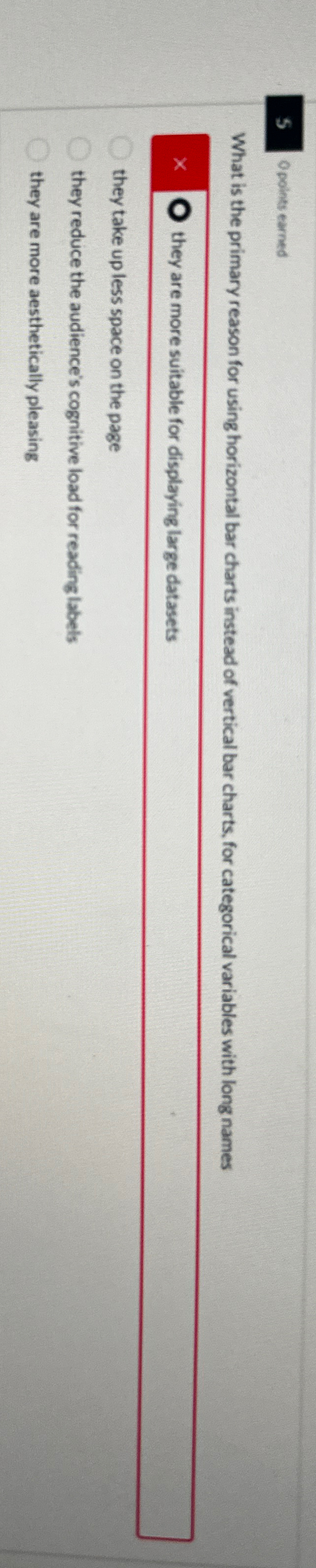Solved 5Opoints earnedWhat is the primary reason for using | Chegg.com